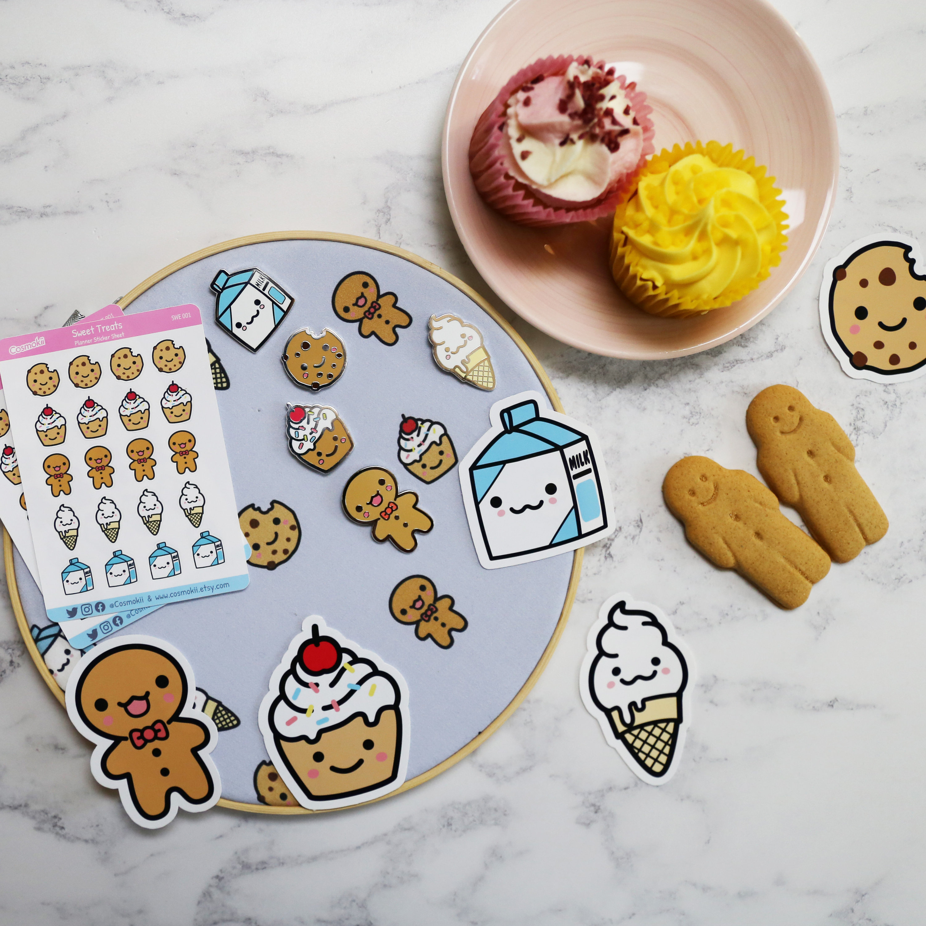 Ice Cream Enamel Pin. Food Pins. Adorable Enamel Cake Pin. | Etsy