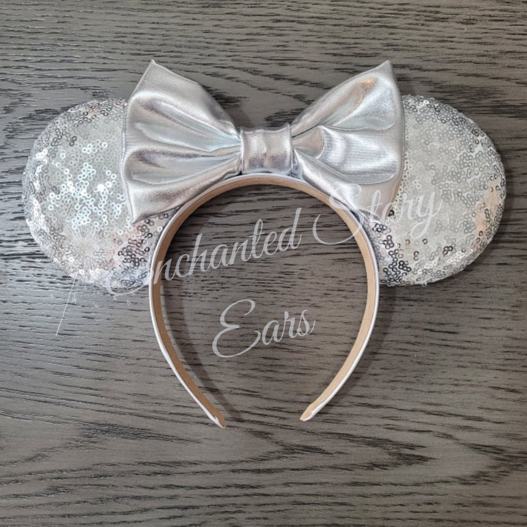 Metallic Classic Ears Gold Silver Holographic Minnie Inspired | Etsy