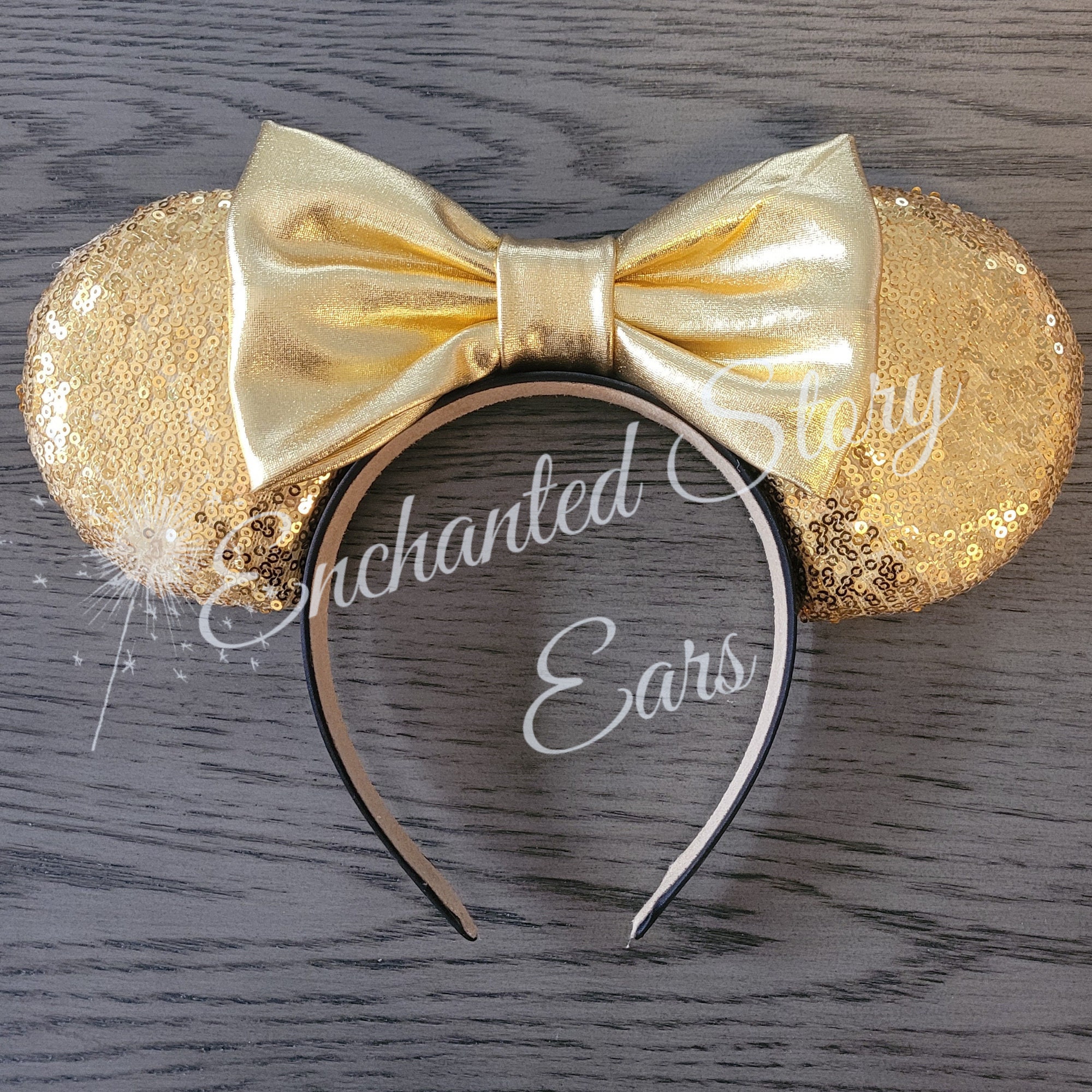Metallic Classic Ears Gold Silver Holographic Minnie Inspired | Etsy