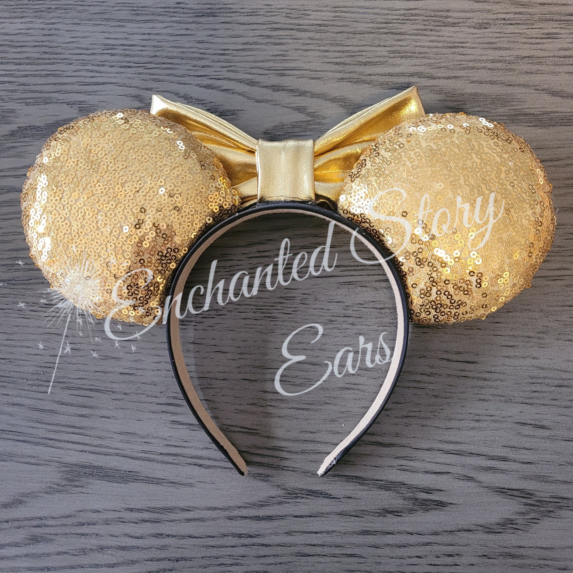Metallic Classic Ears Gold Silver Holographic Minnie Inspired | Etsy