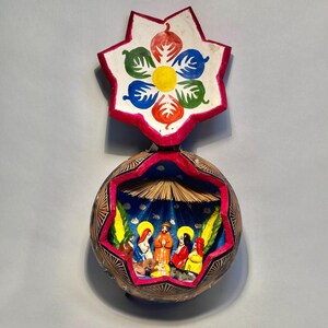 Exceptional Nativity Gourd Folk Art From Peru - Etsy