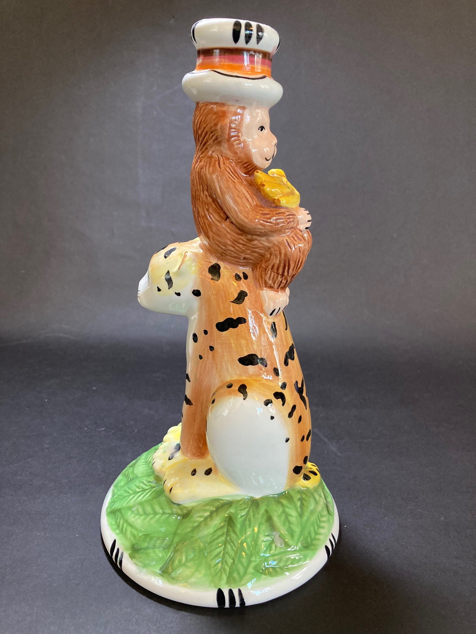 Rare and Flawless Jungle Spree Hand Painted African Animal Vintage ...