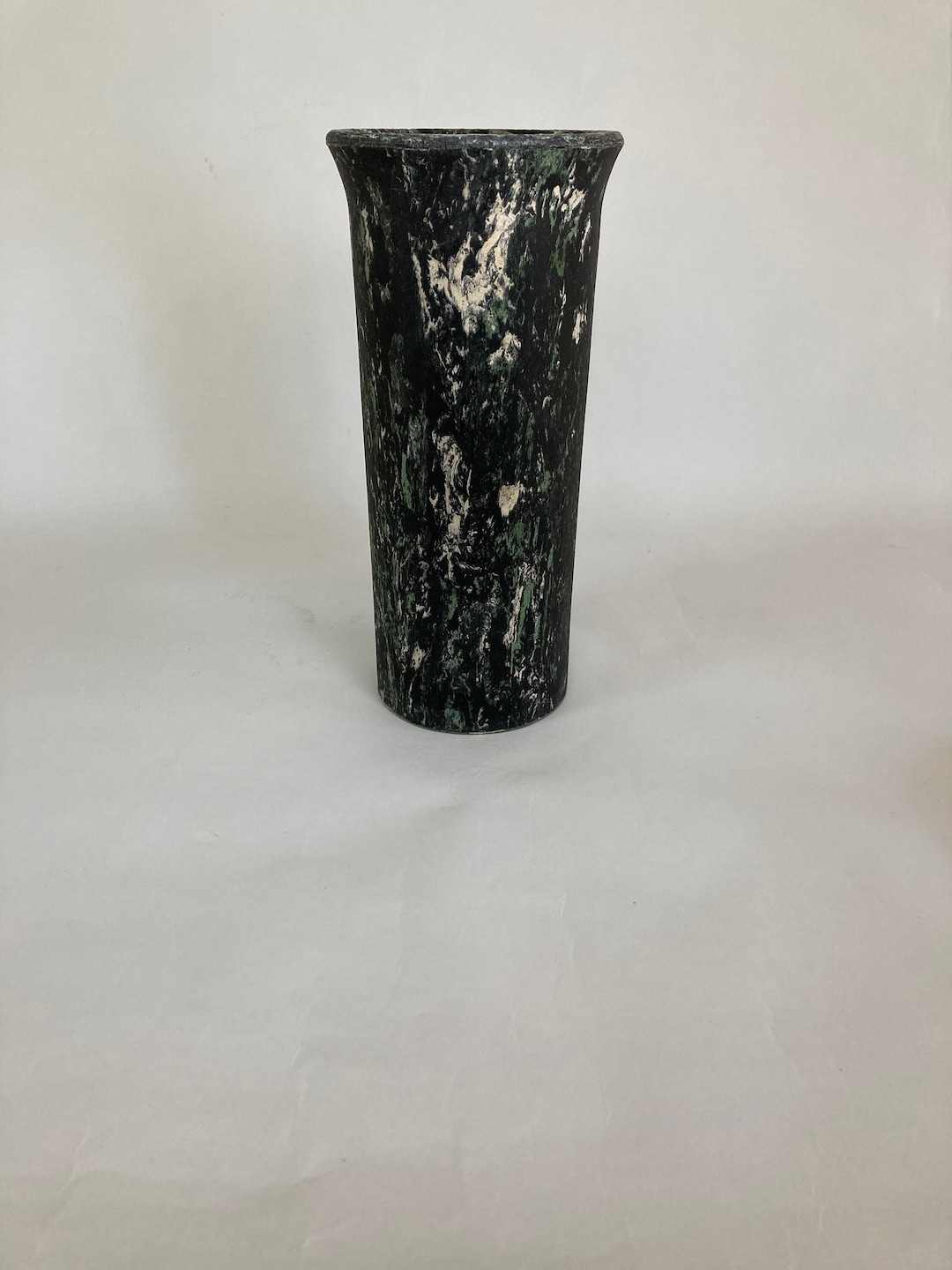 Rare American Art Deco Era Recycled Hard Rubber Stedman Vase - Etsy