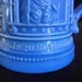 Antique Greentown Blue Slag Glass Serenade Pattern Stein/mug - Etsy
