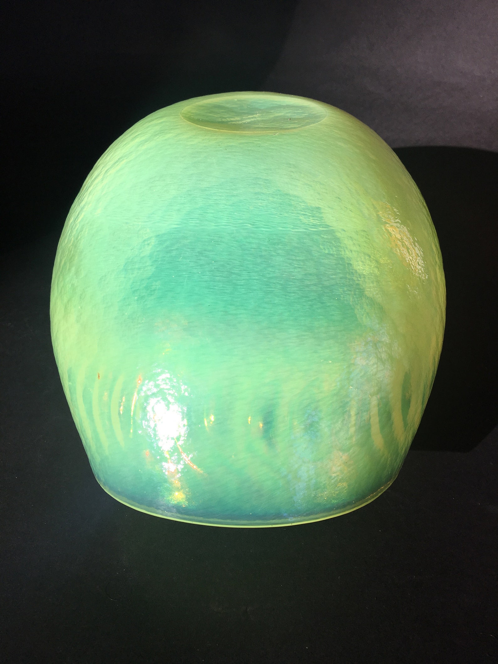 Spectacular Mid-century Yalos Casa Murano Italy Folded Glass | Etsy