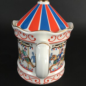 Tea for Two With a Twist: Vibrant Vintage Sadler Carousel Teapot - Etsy