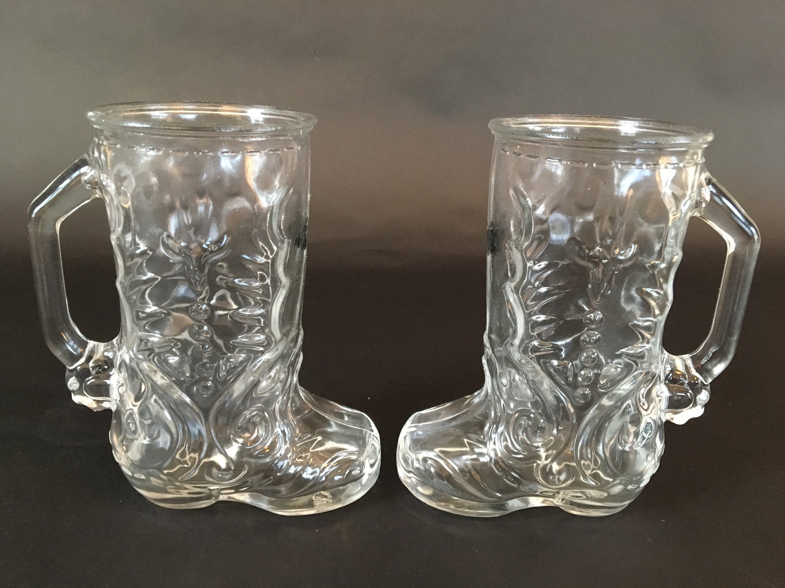 Hard To Find Texas Roadhouse Cowboy Boot Beer Mugs In Original | Etsy
