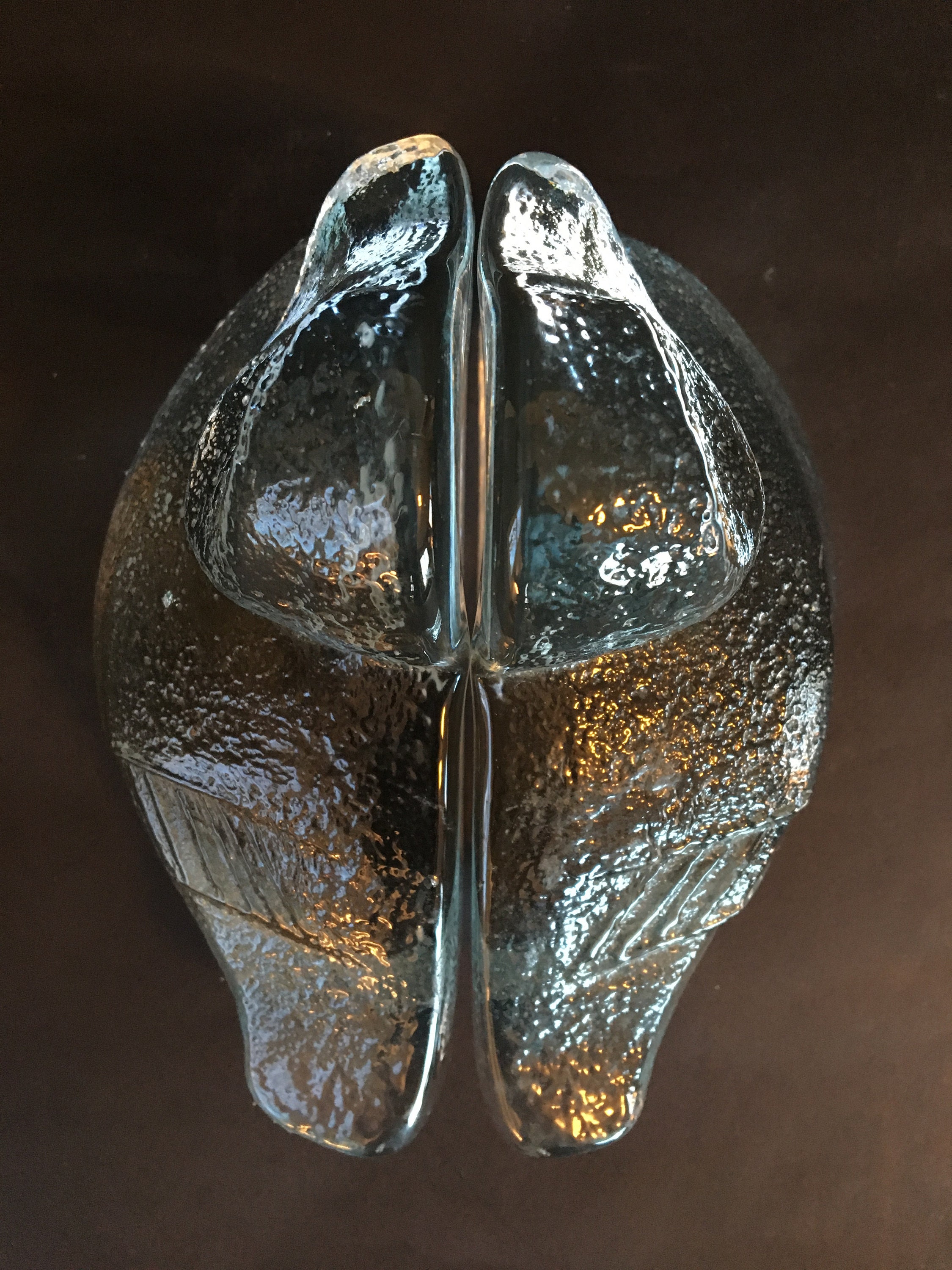 For the Bird Lover: Mid-Century Blenko Clear Heavy Glass Duck | Etsy