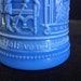 Antique Greentown Blue Slag Glass Serenade Pattern Stein/mug - Etsy