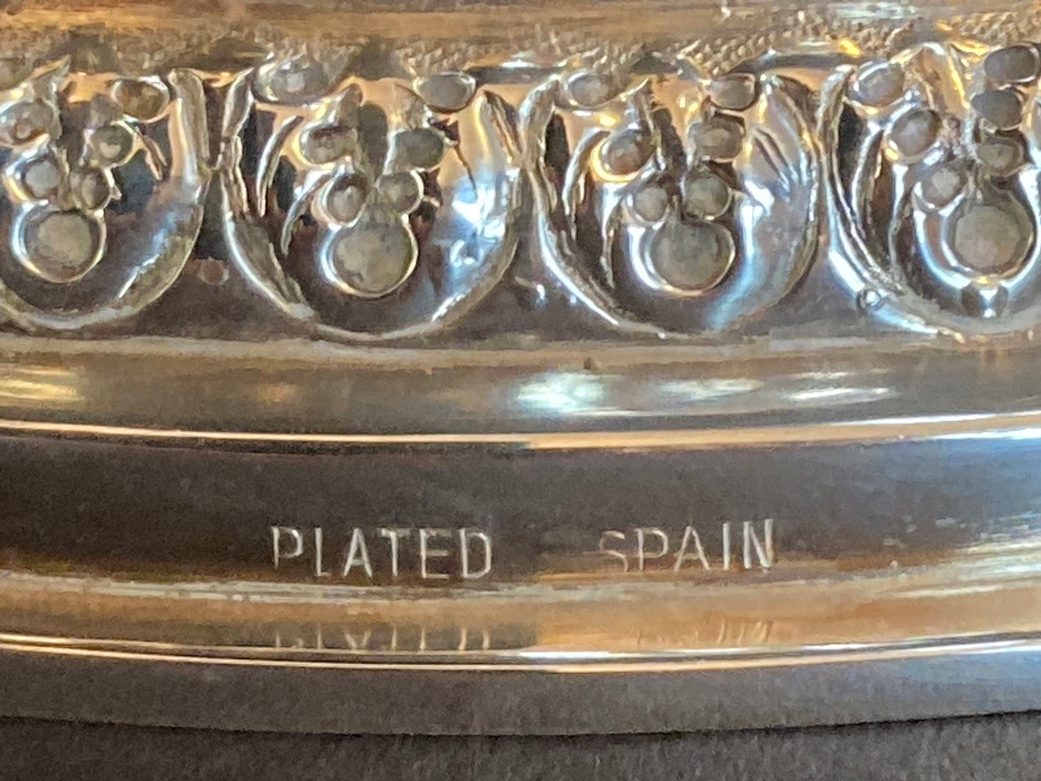 Fabulous Swan Decorated Vintage Pedestal Silver Plate Serving - Etsy