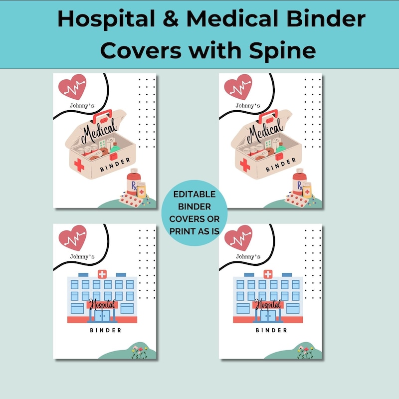 Medical Binder - Etsy
