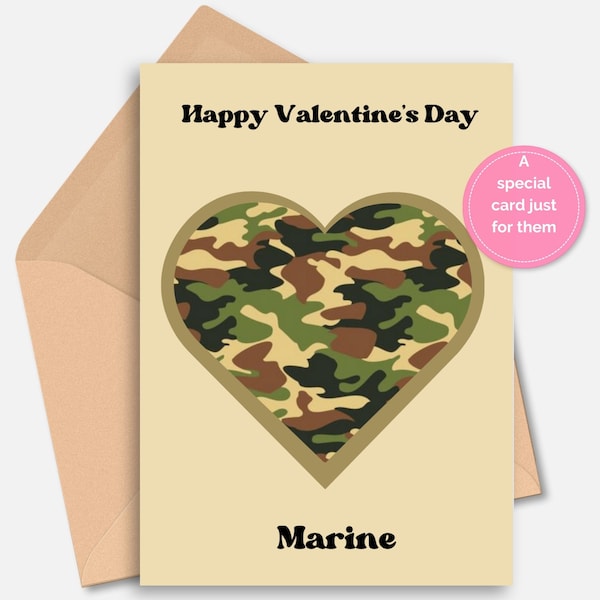 Military Valentine - Etsy