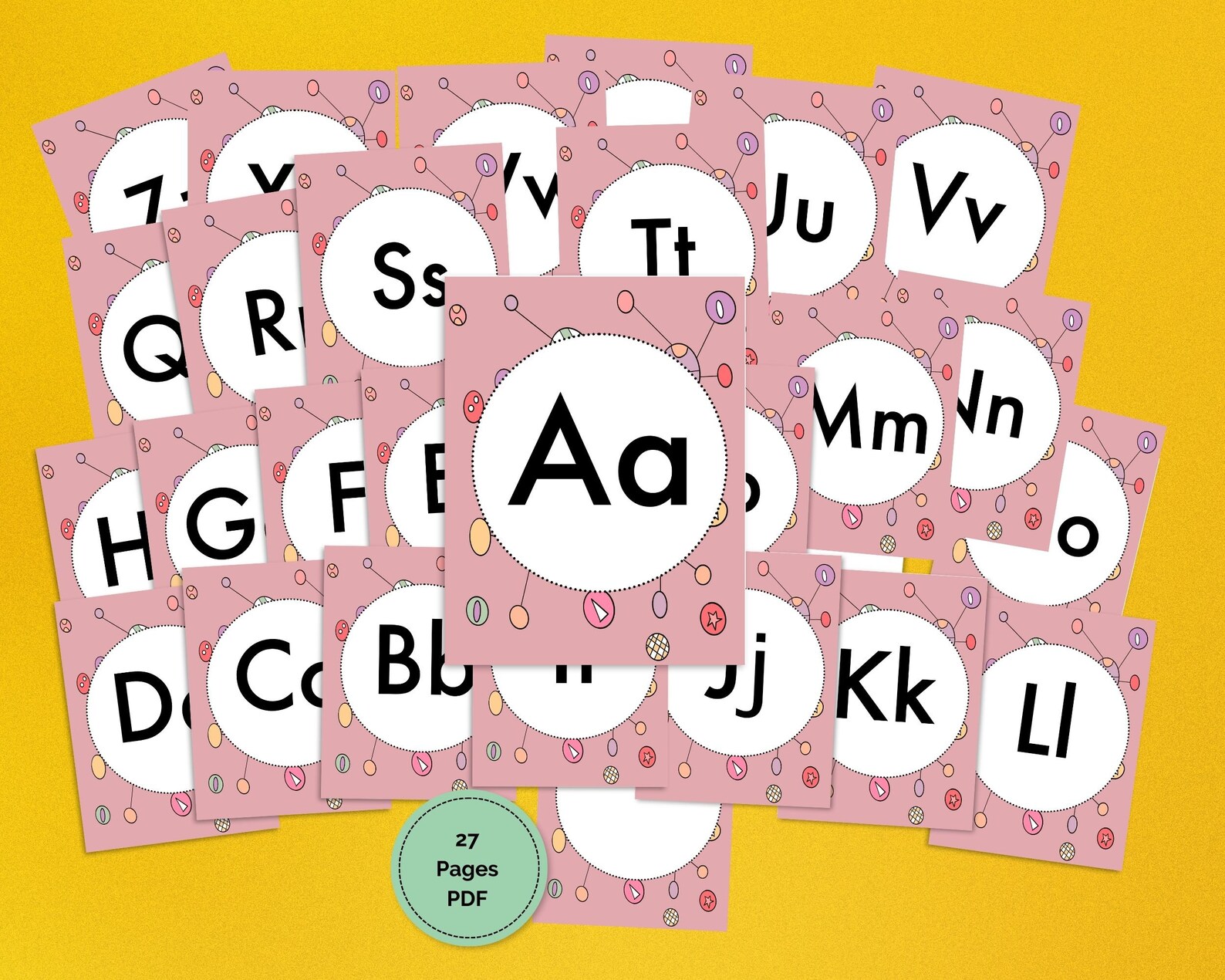 Classroom Posters, Alphabet Posters, Classroom Decor, Alphabet ...