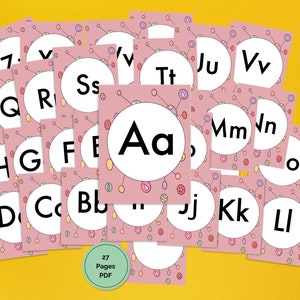 Classroom Posters, Alphabet Posters, Classroom Decor, Alphabet ...