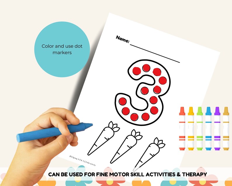 Preschool Coloring Pages, Spring Dot Marker Sheets, A-Z Sheets, Spring ...