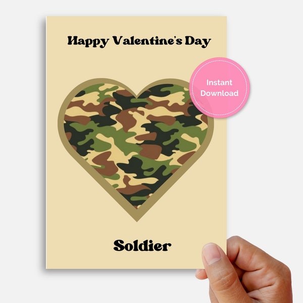 Military Valentine - Etsy