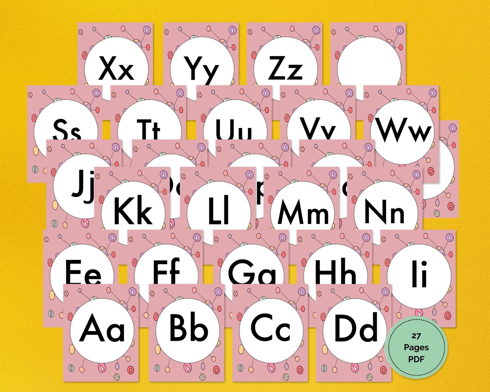 Classroom Posters, Alphabet Posters, Classroom Decor, Alphabet ...