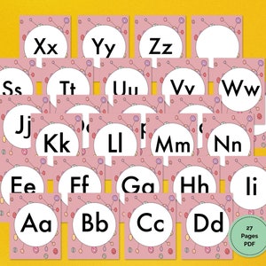 Classroom Posters, Alphabet Posters, Classroom Decor, Alphabet ...