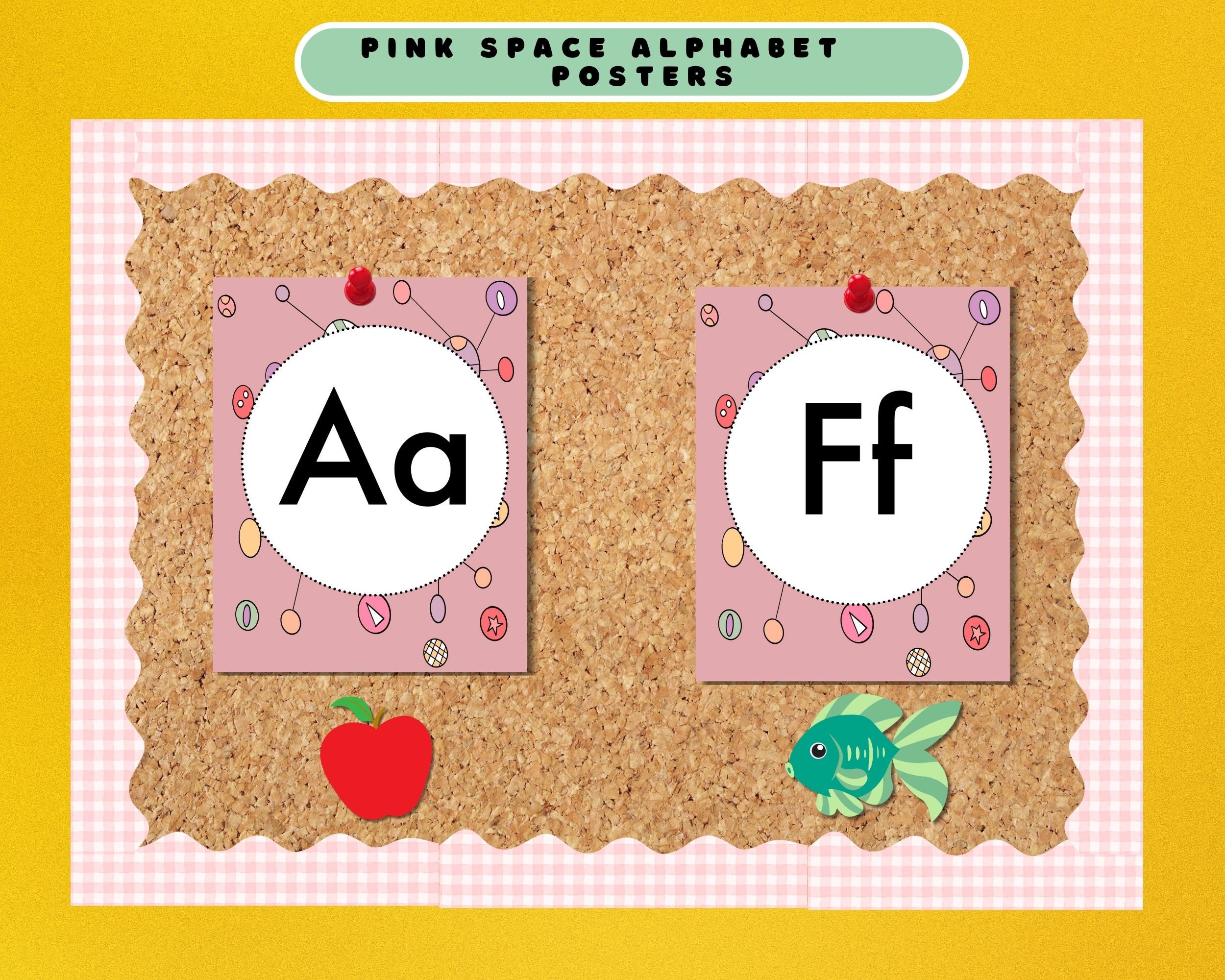 Classroom Posters, Alphabet Posters, Classroom Decor, Alphabet ...