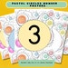 Number Posters, Classroom Decor, Printable Numbers Chart, Bulletin ...