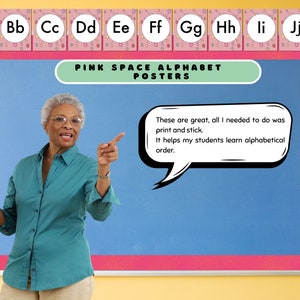 Classroom Posters, Alphabet Posters, Classroom Decor, Alphabet ...