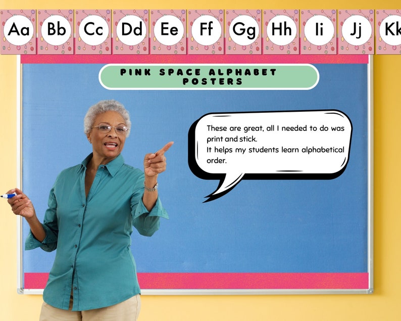 Classroom Posters, Alphabet Posters, Classroom Decor, Alphabet ...