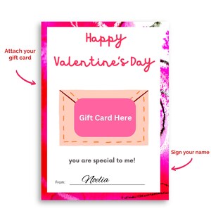 Valentines Day Gift Card Holder, Instant Download, Printable, Teacher ...