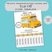 Private School Bus Flyer, Editable Flyer, Bus Driver Flyer, Canva ...