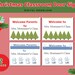 Christmas Classroom Door Sign, Classroom Decor Welcome Sign, Welcome ...