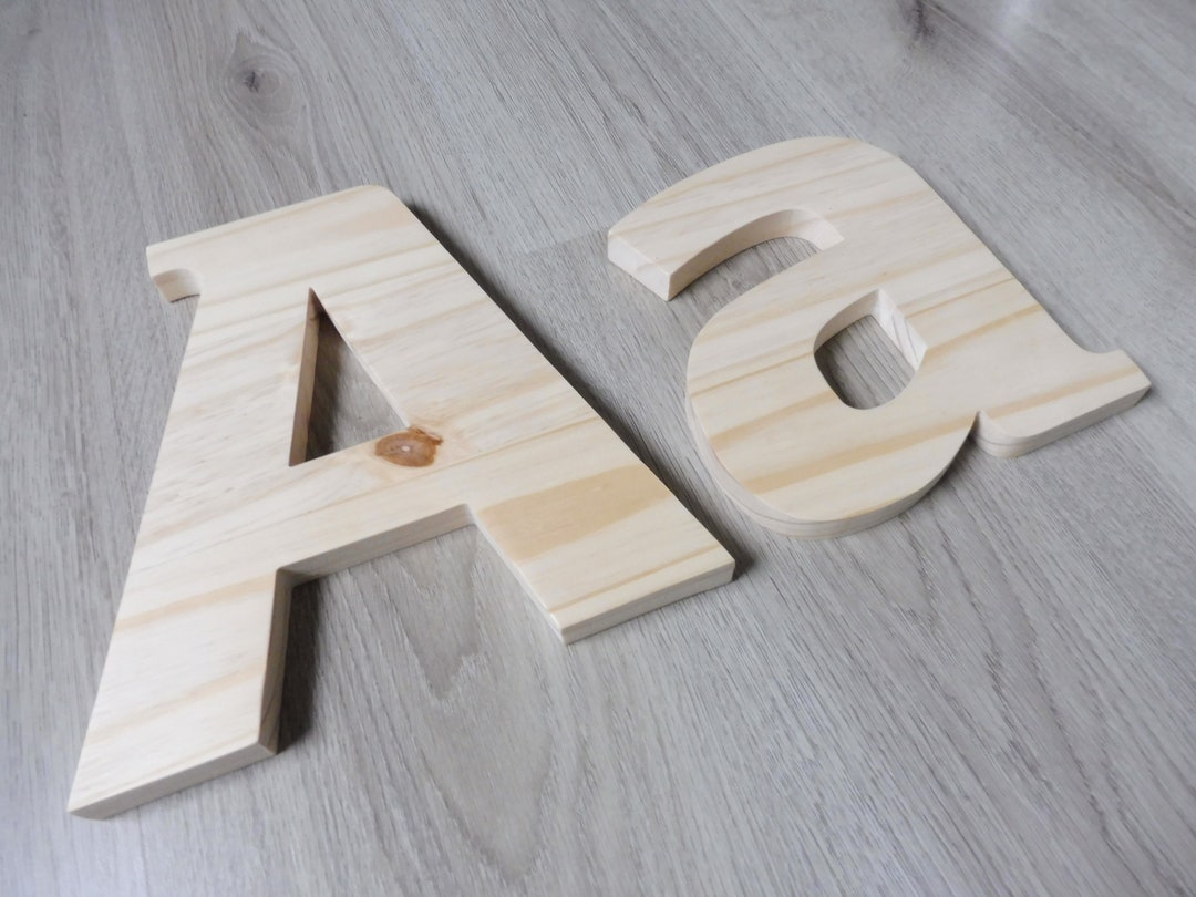 Giant Wooden Scrabble Letter, Wooden Letter, Wooden First Name, Letter ...