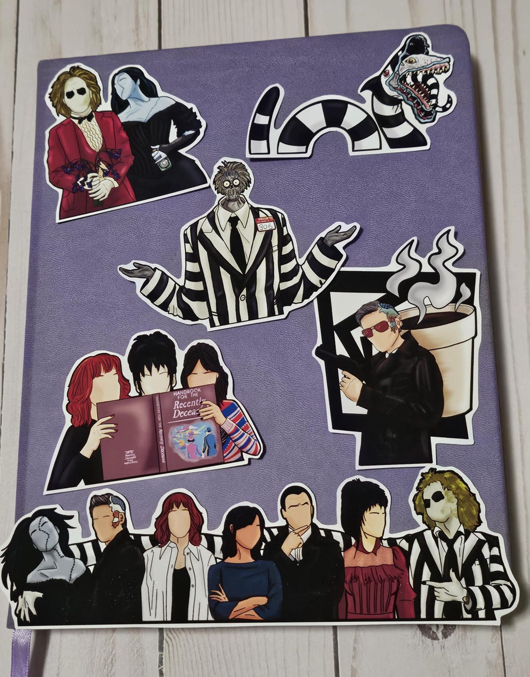 Beetlejuice Beetlejuice Sticker Pack With ORIGINAL Artwork in Water ...