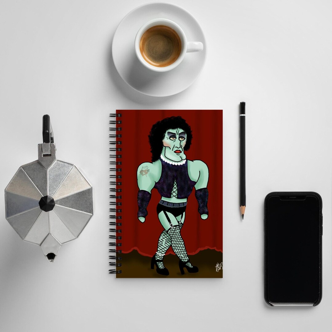 Squid Frank Notebook - Rocky Horror Meme Art - Etsy