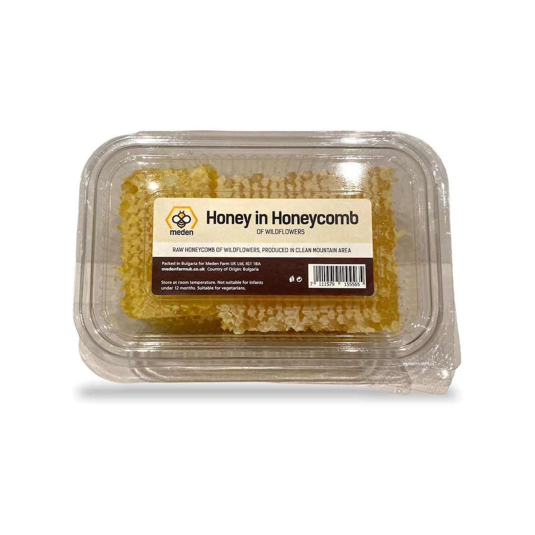 Natural Pure Raw Honeycomb , Honey , Natural Honey Hand Cut Wildflower ...