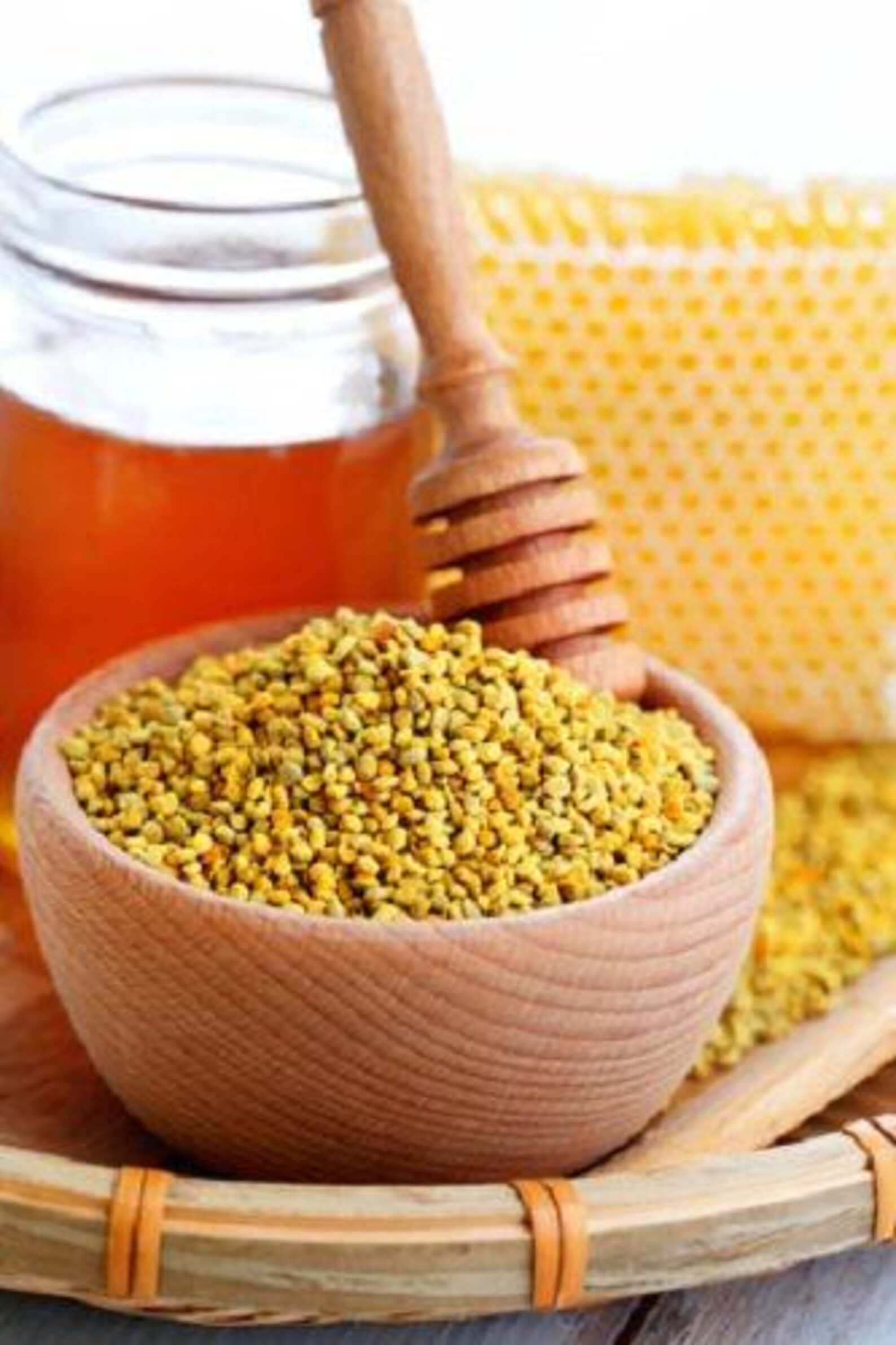 Pure Natural Bee Pollen Granules - 100% Organic Raw Pollen - Nutrient ...