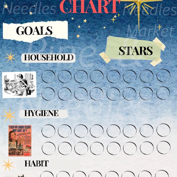 Star Chart - Etsy