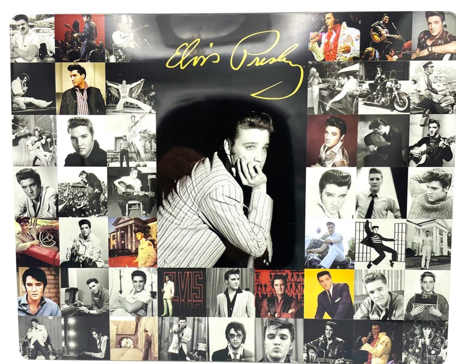 Elvis Presley Metal Sign - Etsy