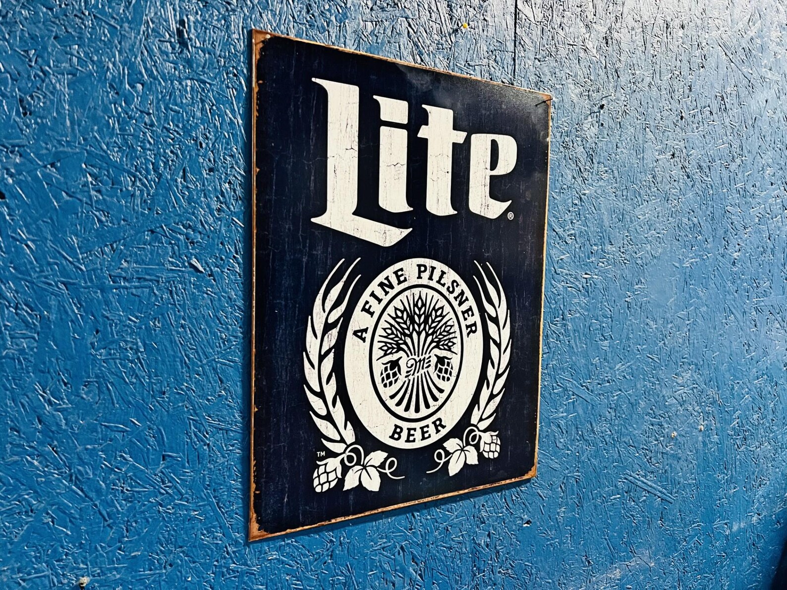 Metal Sign - American Sign Miller 12.5"16 - Etsy