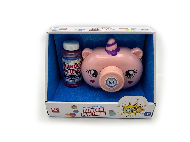 Unicorn Bubble Machine - Magical Bubble Fun for Kids! - Etsy
