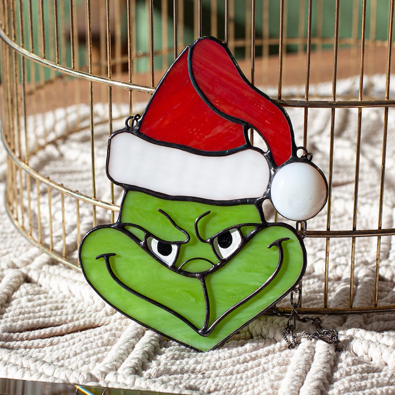 Grinch Window Cling - Etsy