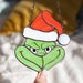 Grinch Suncatcher Stained Glass, Wall Window Hangings, Sun Catcher ...