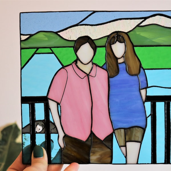 Stained Glass People - Etsy