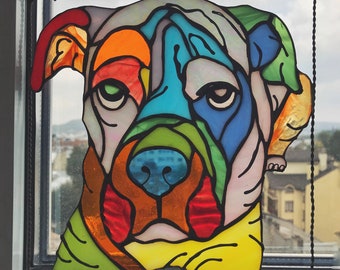 Dog Window Art - Etsy