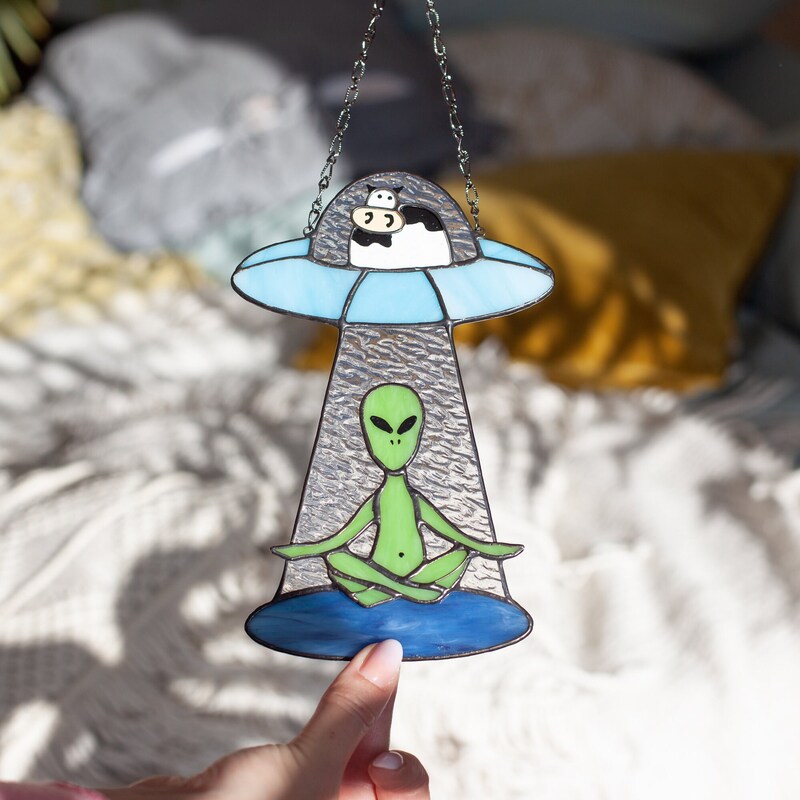 Alien Stained Glass - Etsy