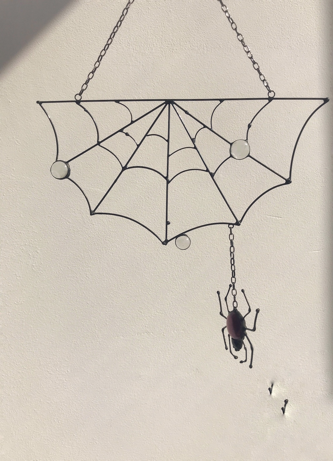 Halloween Spider web cobweb net decoration Panel Black Home | Etsy