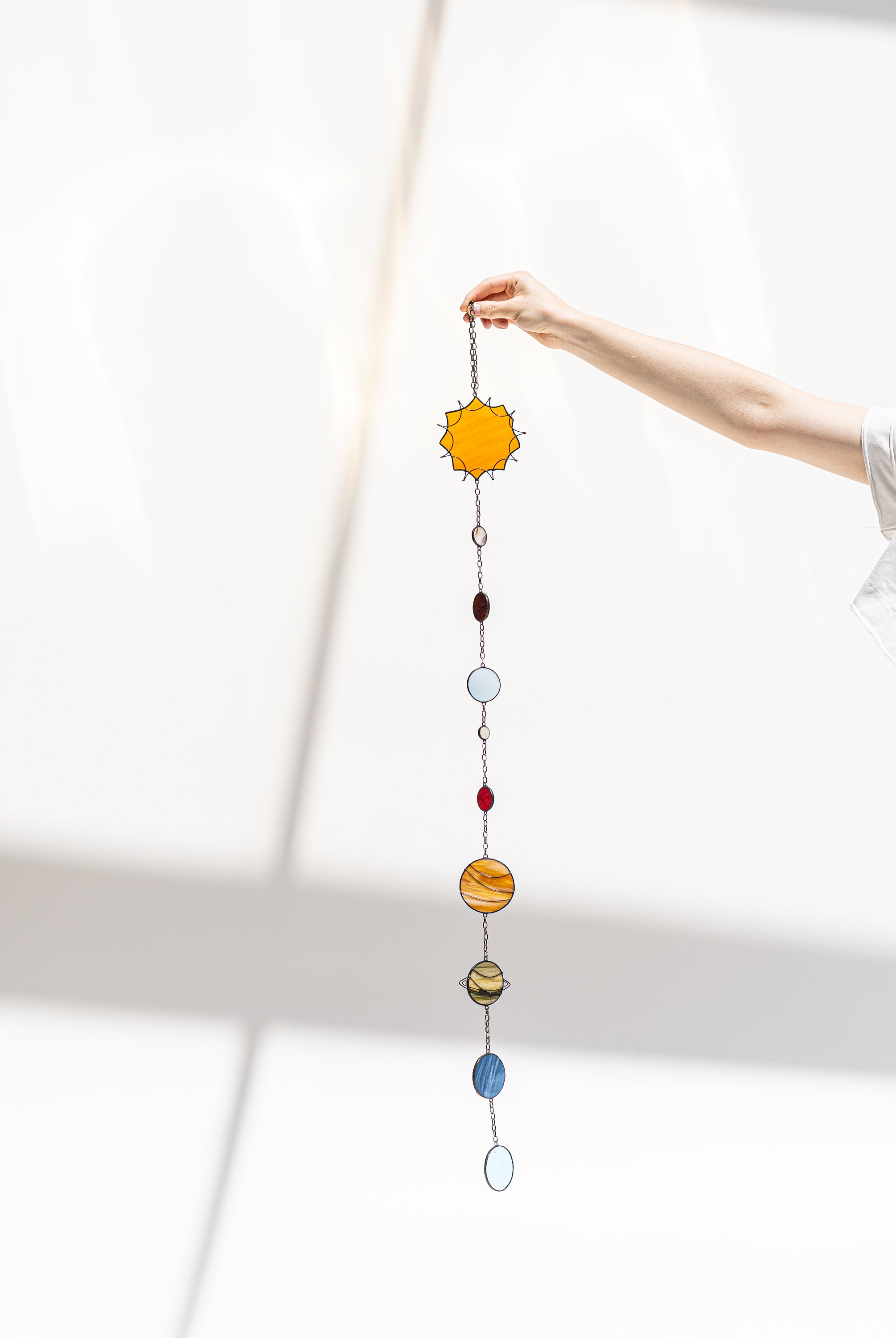 Dream Sun Catcher Planets Suncatcher Stained Glass Galaxy Home House ...