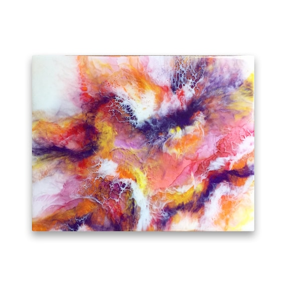 Original 3D Abstract Art Painting 11x14 - Etsy