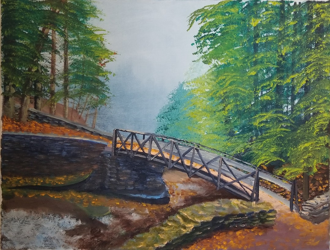 An Old Bridge in Letchworth State Park - Etsy