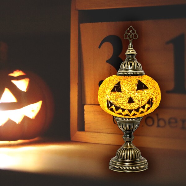 Pumpkin Lamp - Etsy