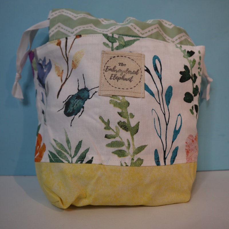 Crochet Project Bag - Etsy