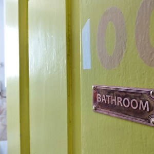 Copper Door Sign Home or Office Door Sign House Room - Etsy